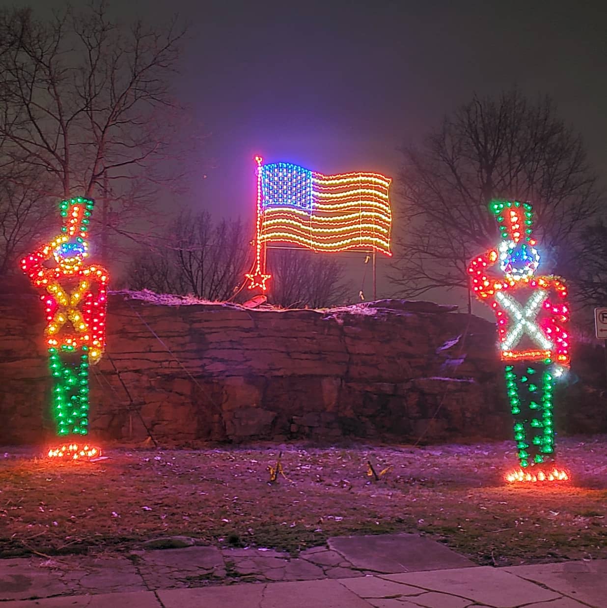 Opening of Holiday Light Show - Nay Aug Park